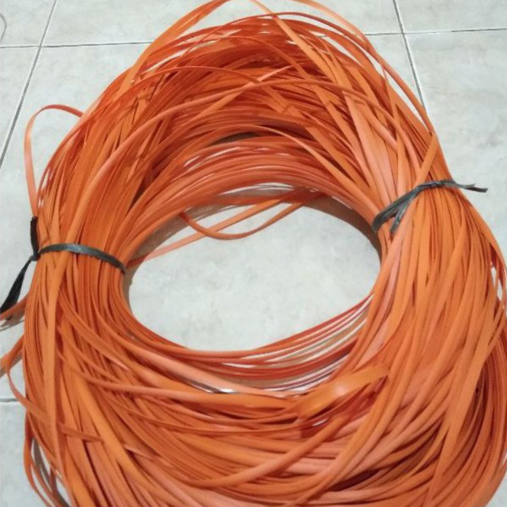 Jual Bahan Anyaman Tali Rotan Sintetis Pipih 6mm Meteran / Per Meter ...