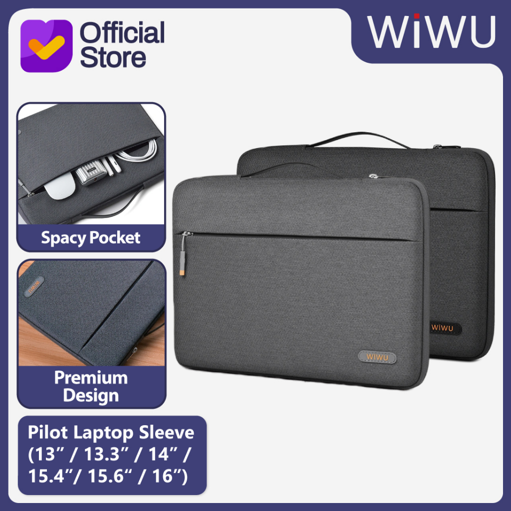 Jual WiWU Laptop Sleeve Pilot 13" / 14" / 13.3" / 15.4" / 16" / 15.6 ...