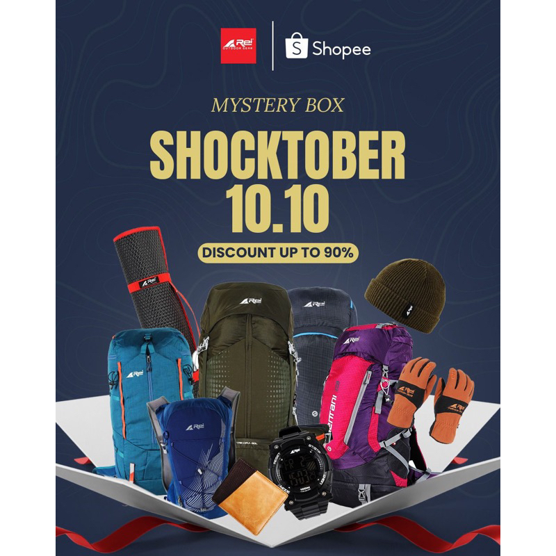 Jual Arei Mystery Box Hadiah Misteri Arei Outdoorgear | Shopee Indonesia