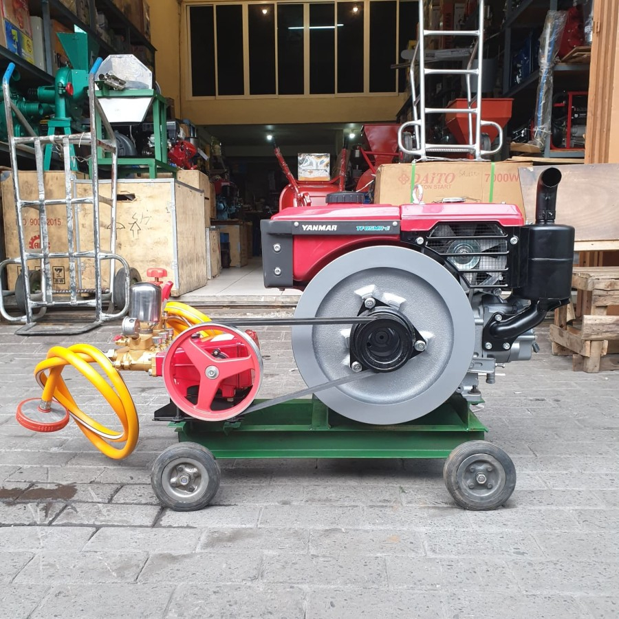 Jual MESIN CUCI MOBIL TRUK MESIN DIESEL YANMAR TF 85 SPRAYER COMPLETE ...
