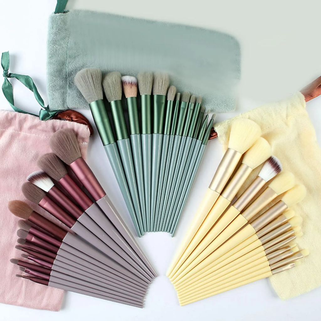 Jual TC286 Kuas Make Up Set 13pcs / Kuas Make Up Cosmetic Foundation ...