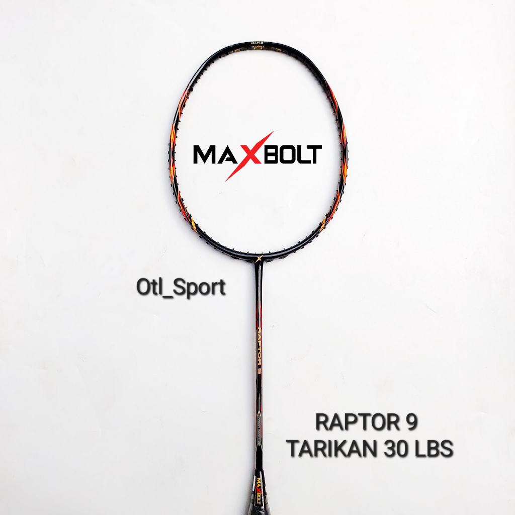 Jual Raket Badminton Maxbolt Thunderbolt 35 LBS | Original 100% ...