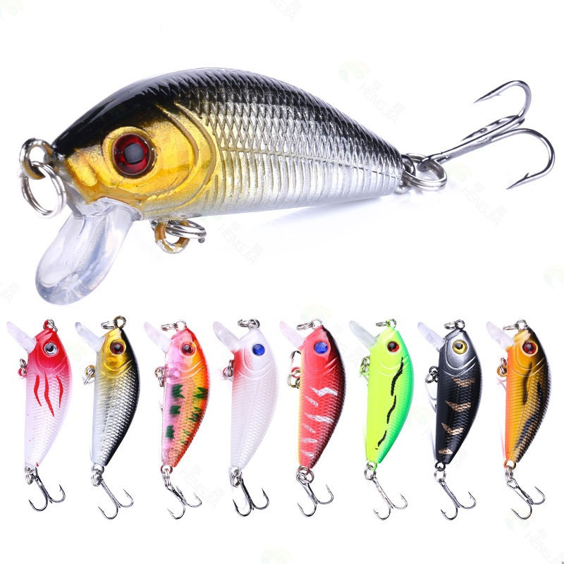 Jual Minnow Lure Ultralight Floating 5cm 4.5gr Minnow Umpan Pancing ...