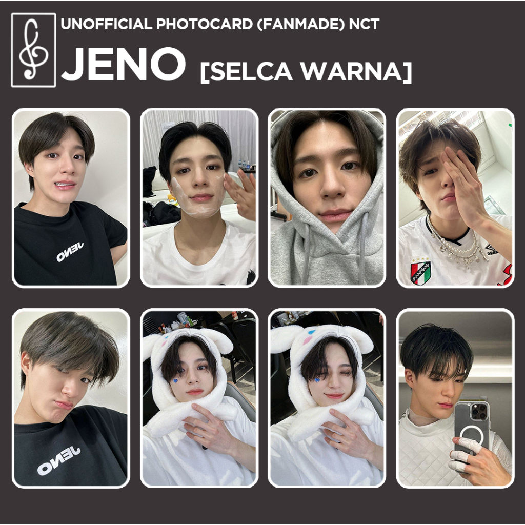 Jual [SELCA WARNA NCT] JENO BOYFRIEND MATERIAL PHOTOCARD UNOFFICIAL | Shopee Indonesia