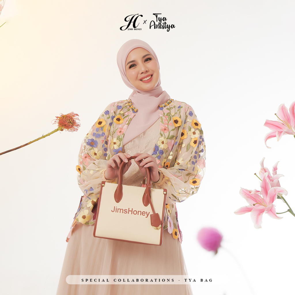 Jual Jims Honey x Tya Ariestya - Tya Bag - Tas Selempang Canvas ...
