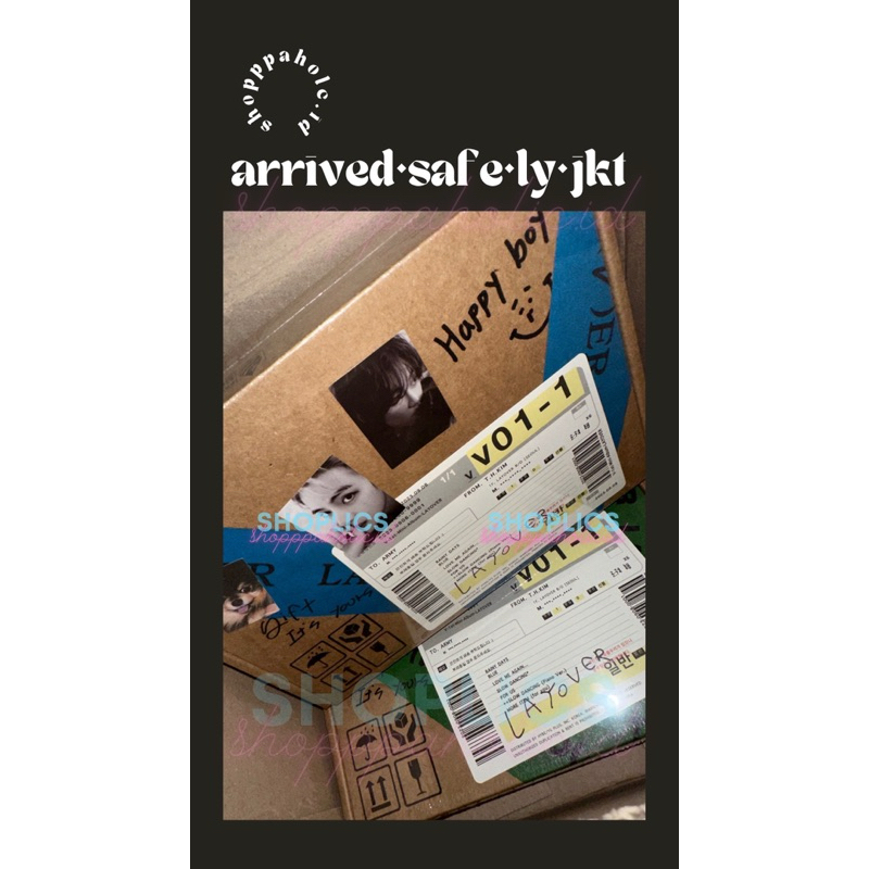 Jual KIM TAEHYUNG 'V' BTS 1st album LAYOVER (Random / Weverse Version ...