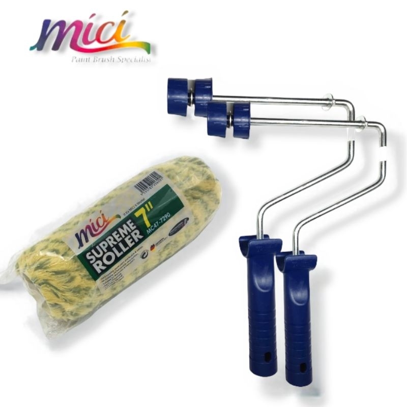 Jual KUAS ROL CAT TEMBOK 7" MEREK MICI ORIGINAL/1 SET/2 BARANG | Shopee ...