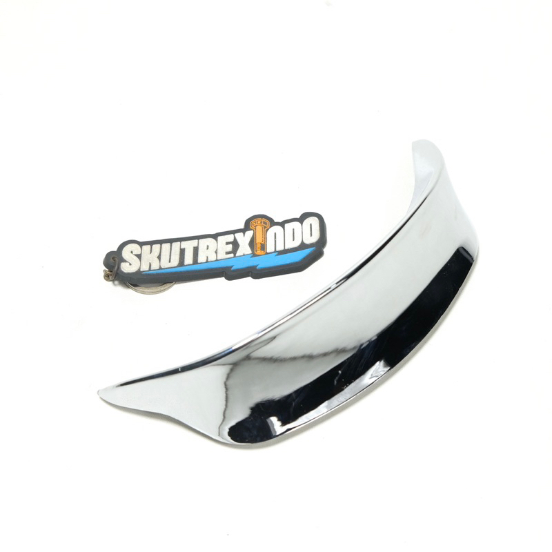 Jual Visor Mini Shield OPTIMYSTIC Chrome Vespa Sprint | Shopee Indonesia