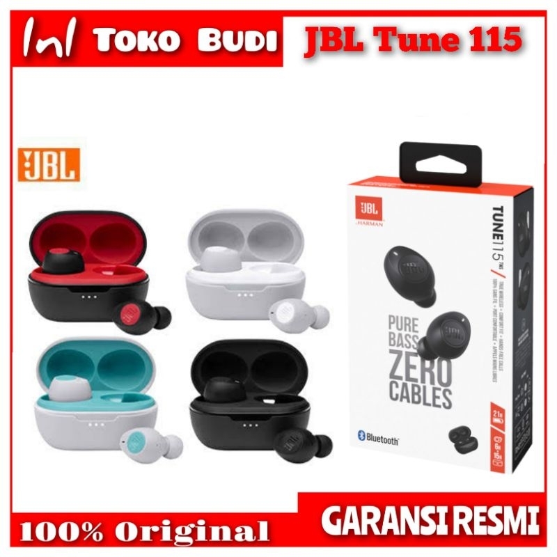 Jual JBL Tune 115 Tws True Wireless Earphone Earbuds Garansi Resmi By ...