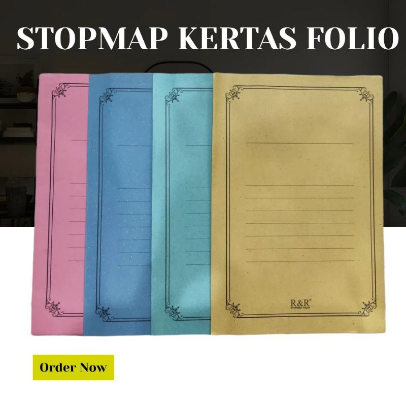Jual STOPMAP KERTAS FOLIO SATUAN/ MAP KERTAS | Shopee Indonesia