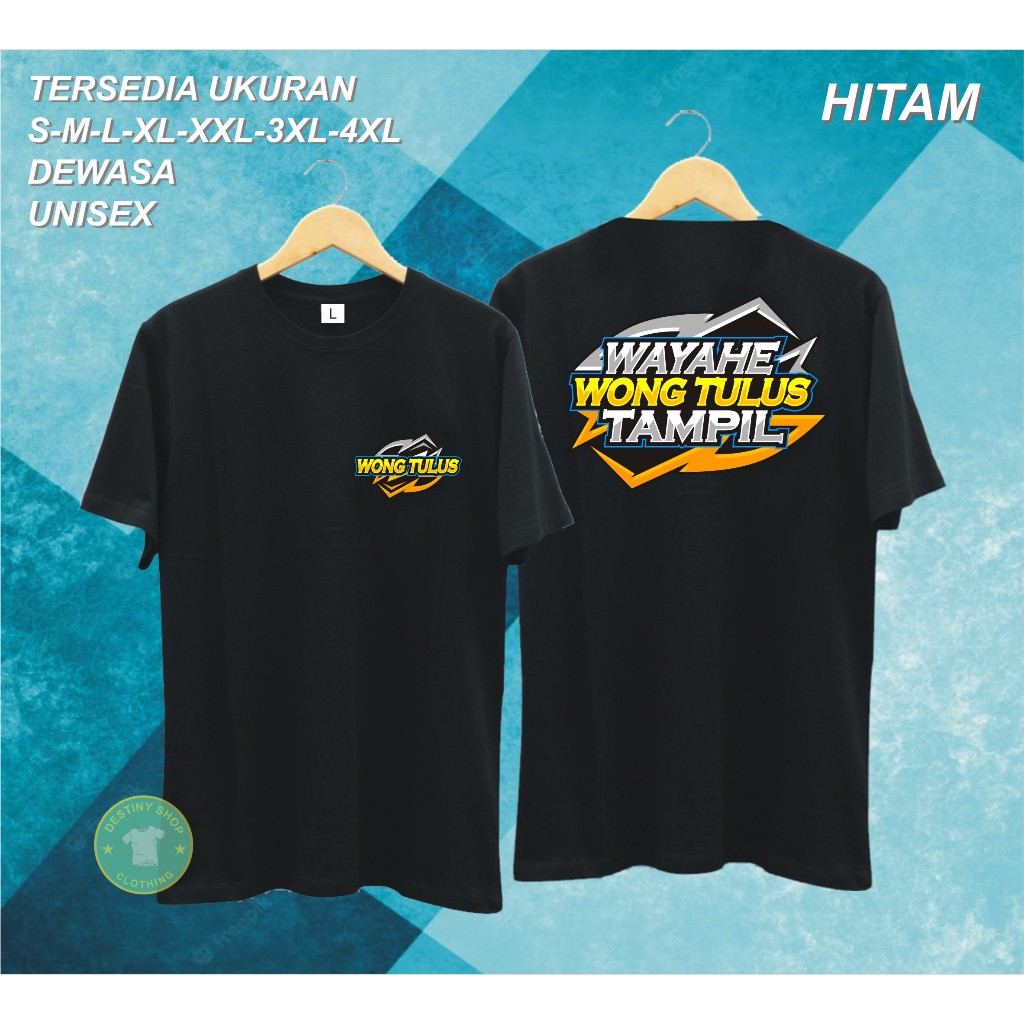 Jual WONG TULUS LOGO/DTF/ PAKAIAN PRIA ATASAN T-SHIRT KAOS GAMBAR DAN ...
