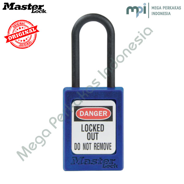 Jual Gembok Safety LOTO Master Lock S32 BLU Thermoplastic Padlock ...