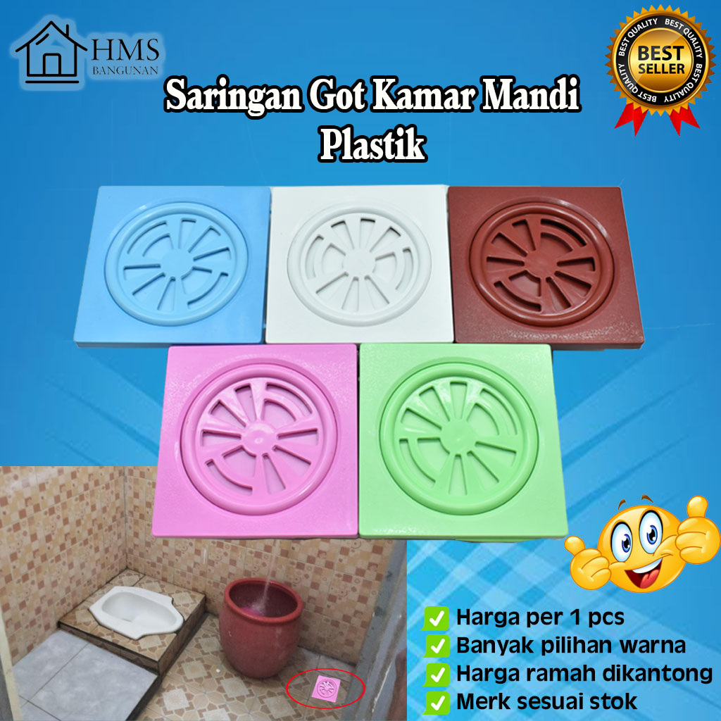 Jual SARINGAN MANGKUK PVC / SARINGAN GOT KAMAR MANDI PLASTIK / SALURAN ...