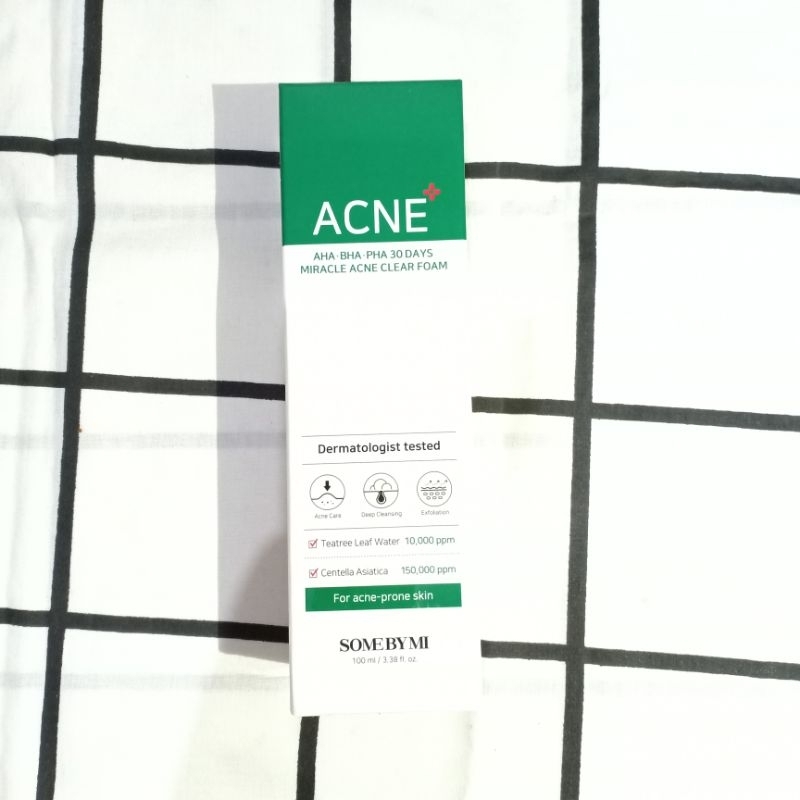 Jual SOMEBYMI ACNE AHA BHA PHA MIRACLE ACNE CLEAR FOAM 100 ml | Shopee ...
