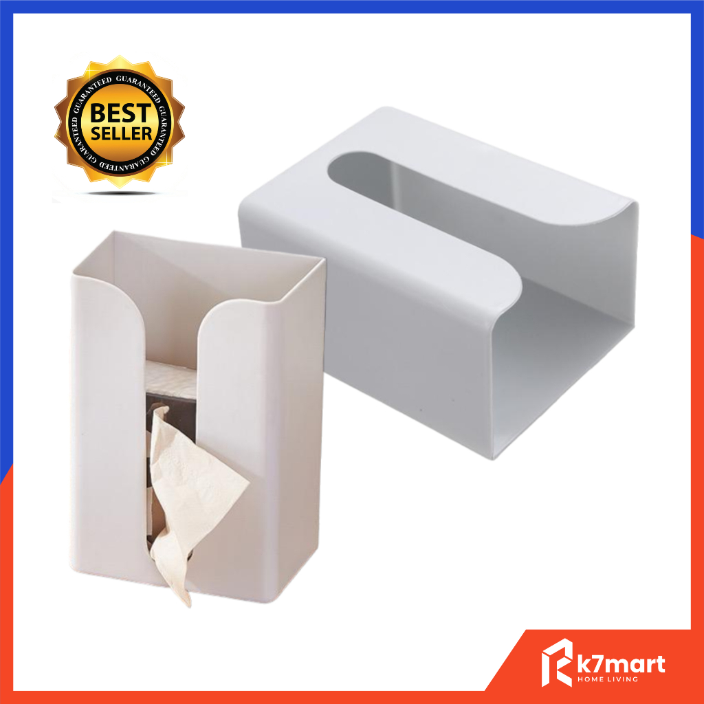 Jual K7MART KOTAK TISU TEMPEL DINDING / TEMPAT TISU TEMPEL DINDING ...