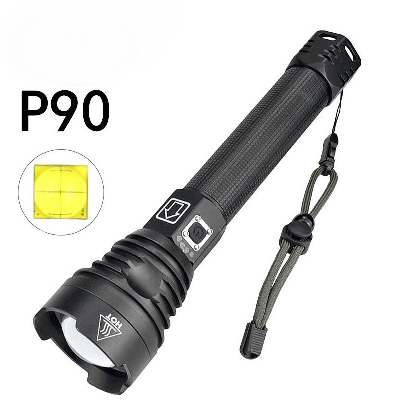 Jual SENTER LED P90 - CAHAYA SUPER TERANG - JARAK CAHAYA JAUH - BISA DI ...