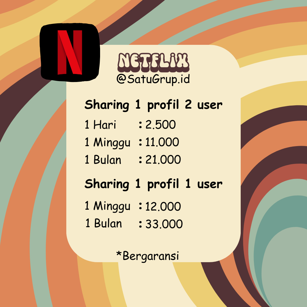 Jual Netflixxx Premm Murah | Shopee Indonesia