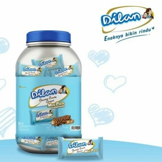 Jual Dilan Chocolate Crunchy Toples | Shopee Indonesia