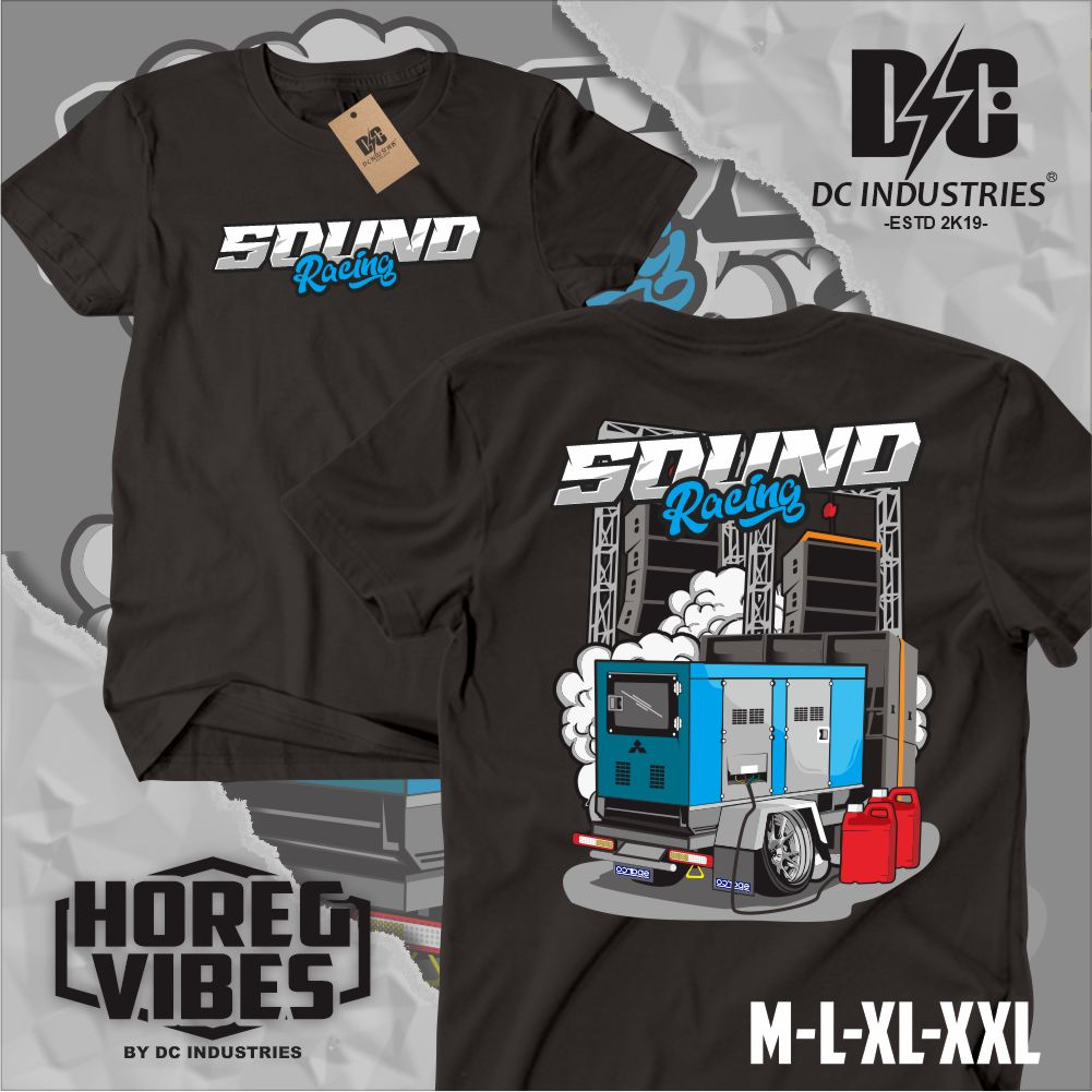Jual kaos sound sistem sound racing original horeg vibes free stiker ...