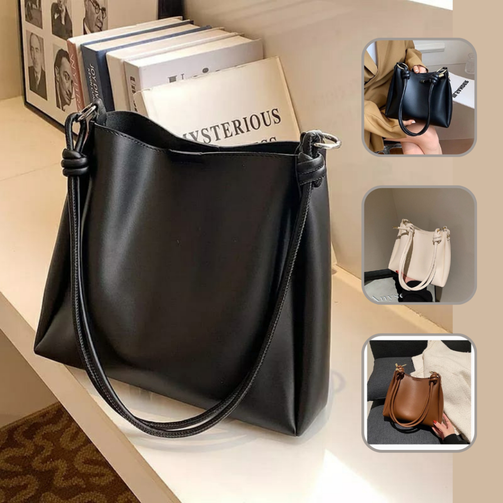 Jual Tas bahu wanita tote bag kulit totebag kulit tas kerja wanita tas ...