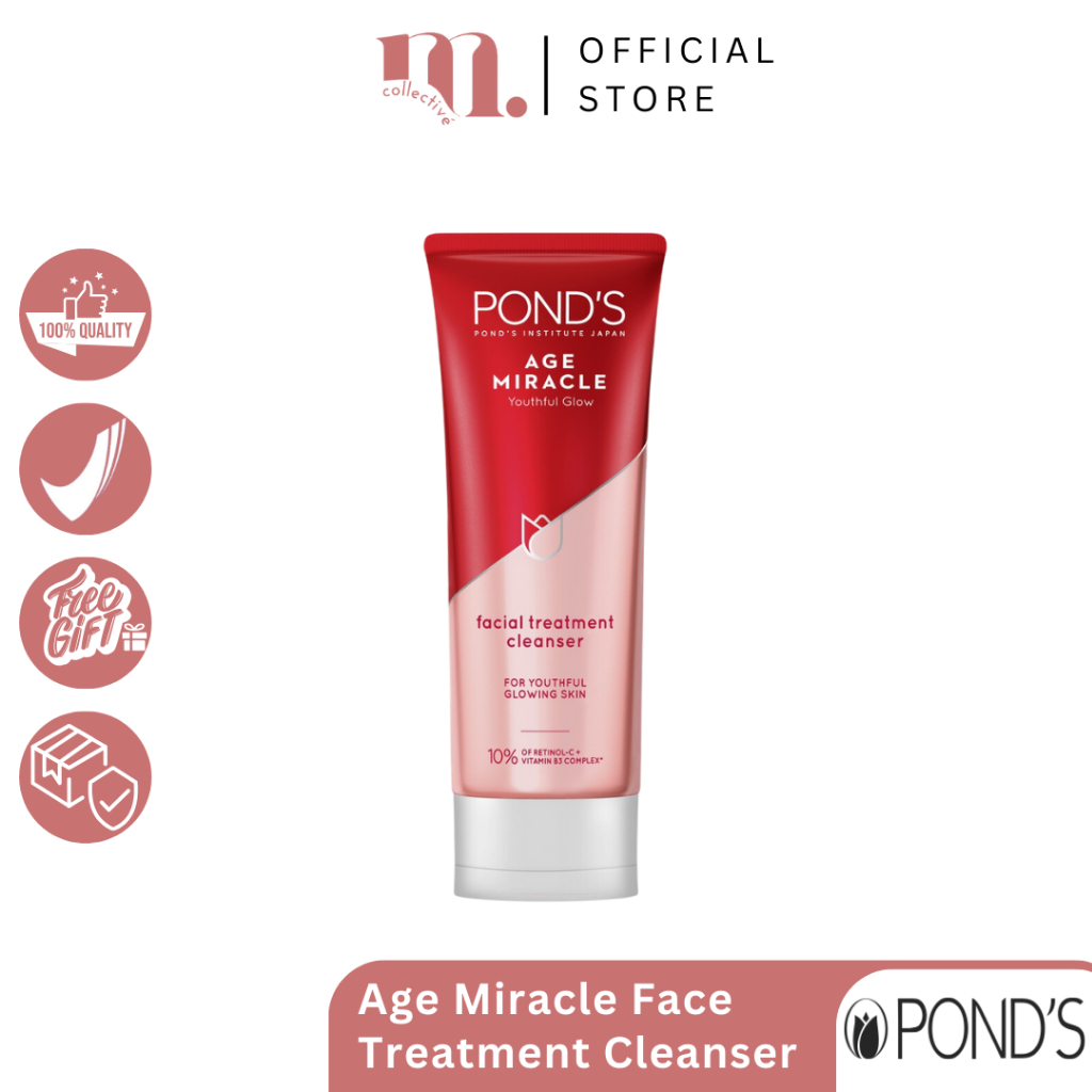 Jual POND'S Age Miracle Sabun Cuci Muka Anti Aging +Glowing With ...