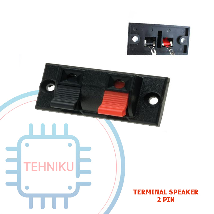 Jual Tehniku terminal speaker 2 pin terminal out speaker | Shopee Indonesia