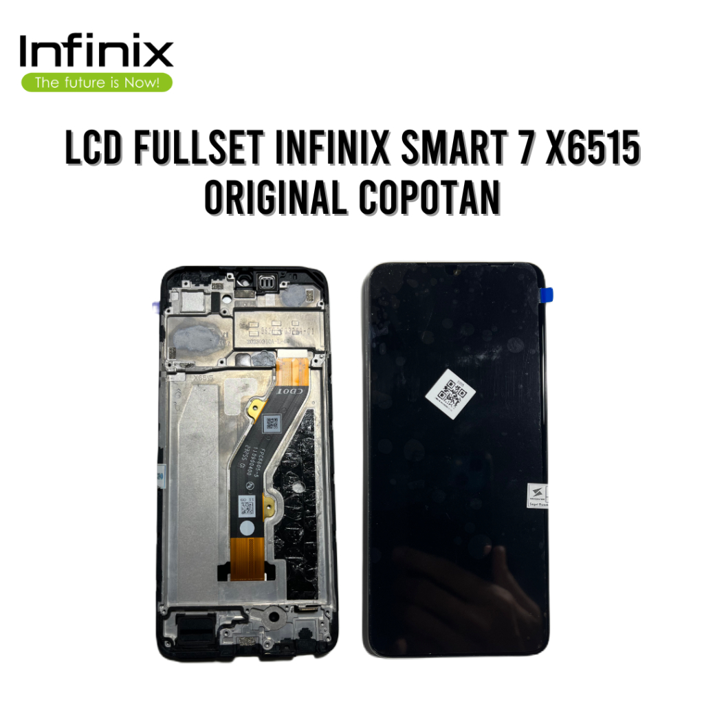 Jual LCD TOUCHSCREEN INFINIX SMART 7 X6515 ORIGINAL COPOTAN NORMAL | Shopee Indonesia