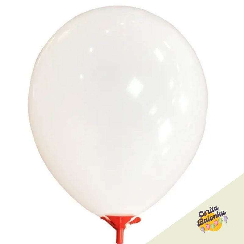 Jual balon latex dof putih isi 10 pcs | Shopee Indonesia