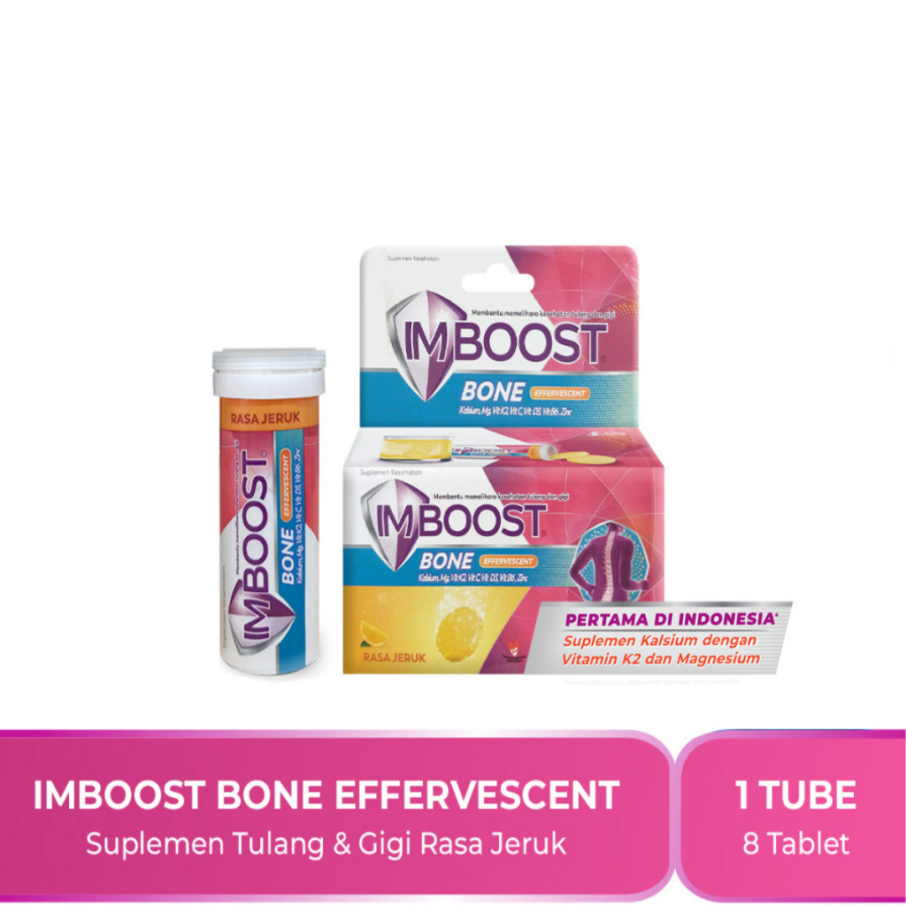 Jual Imboost Effervescent With Vitamin C Rasa Anggur / Bone ...