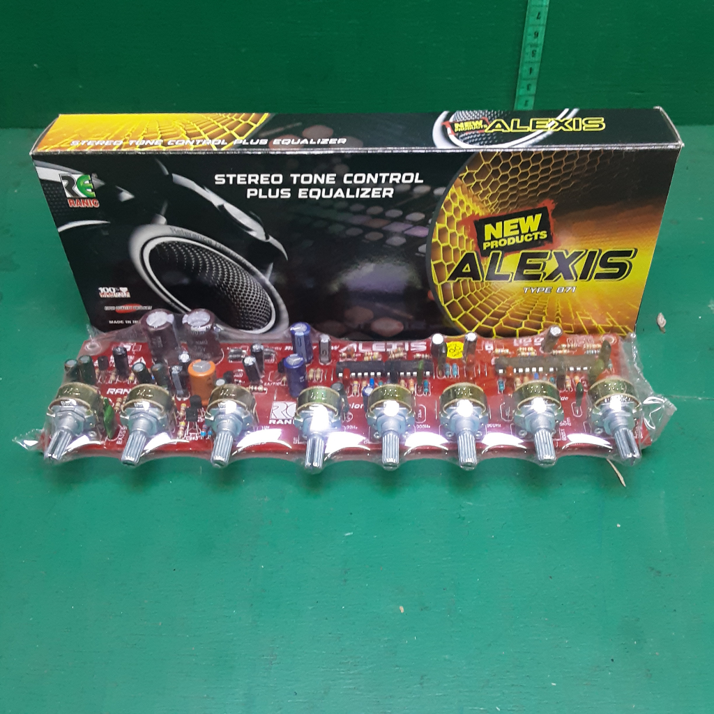 Jual Kit Tone Control Stereo Plus Equalizer ALEXIS tipe871 | Shopee ...