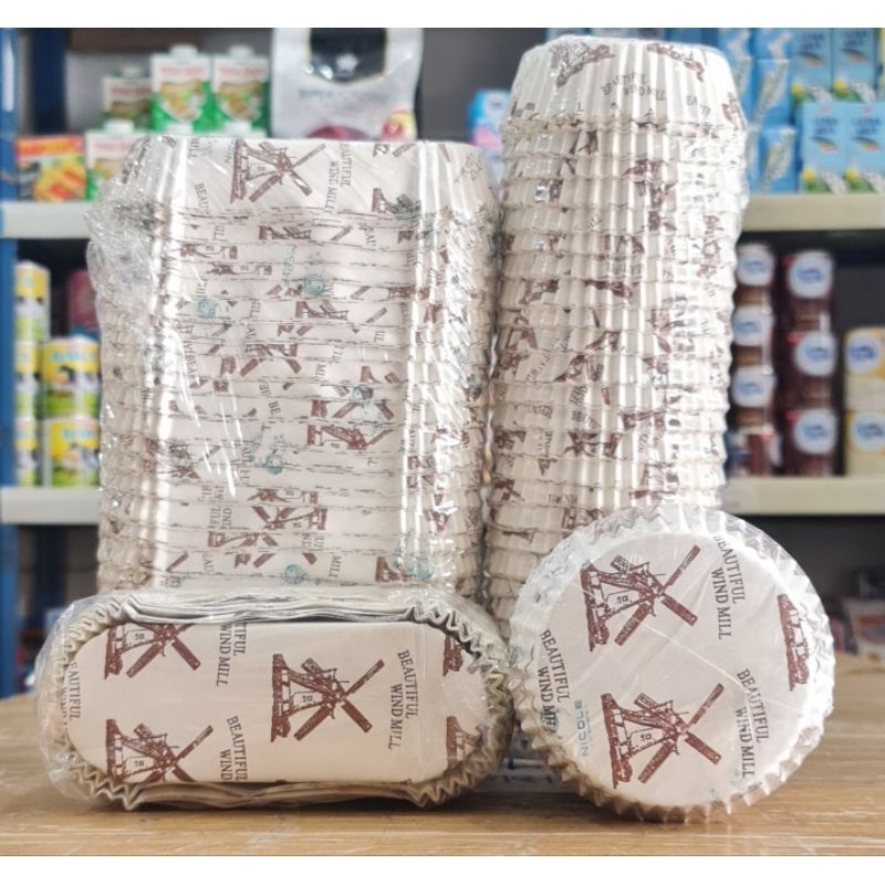 Jual Kertas Roti Oval, Bulat 200pcs/Paper Bake/Kertas Roti Panggang ...