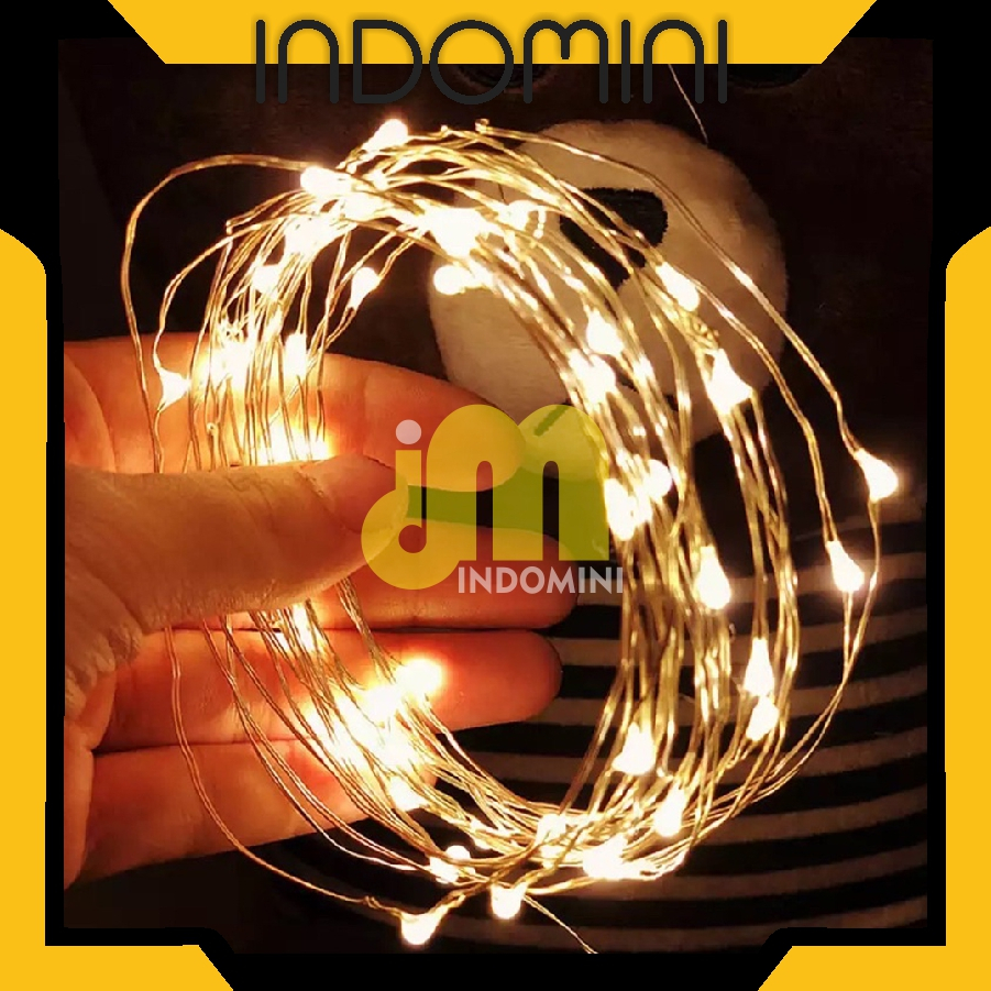 Jual INDOMINI Lampu Tumblr Kawat Mini 1 2 3 5 Meter Lampu Hias Dekorasi ...