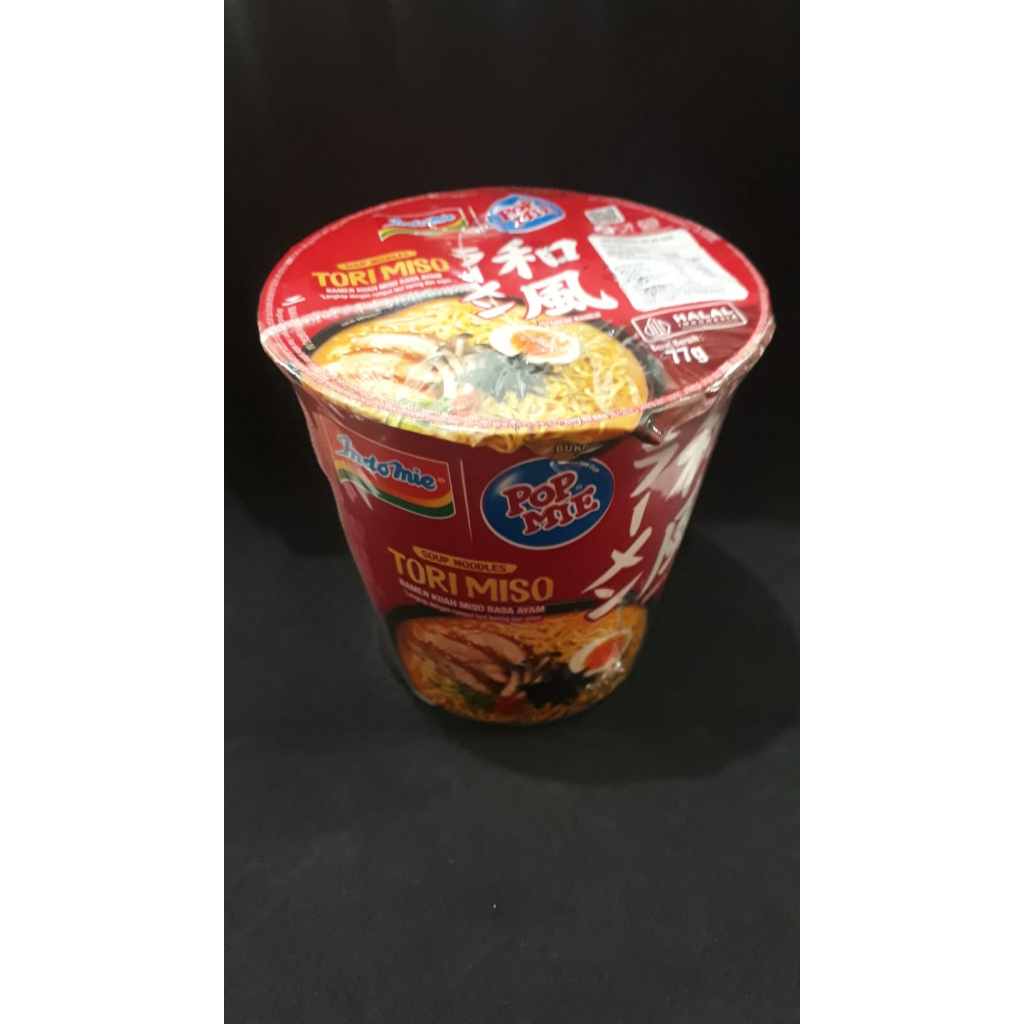 Jual POP MIE TORI MISO CUP 77G | Shopee Indonesia