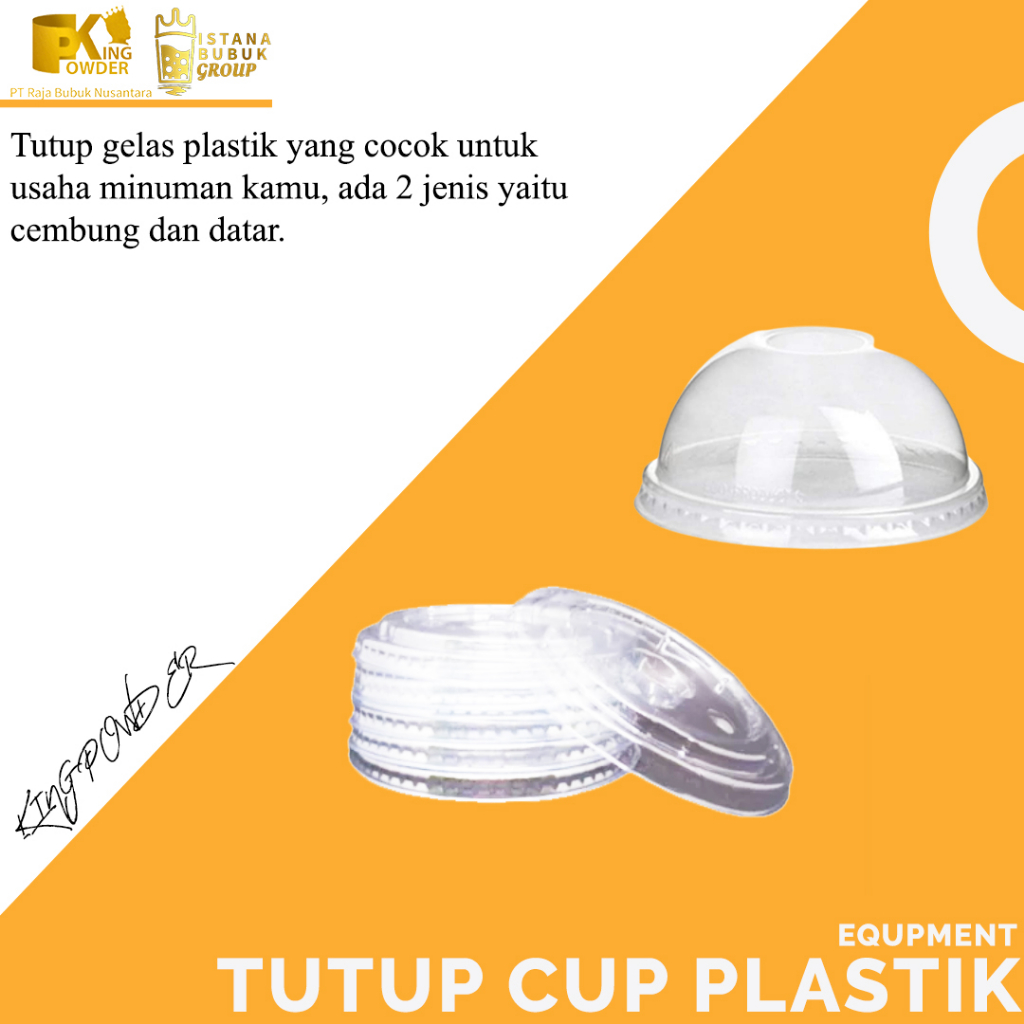 Jual Tutup Cup Gelas Plastik Murah 1Pack Isi 50pcs TUTUP CEMBUNG GELAS ...