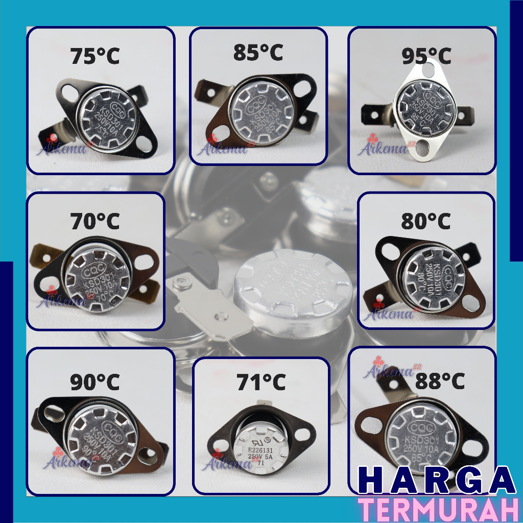 Jual THERMODIS / THERMOSTAT DISPENSER | OTOMATIS THERMO FUSE | BIMETAL THERMODIS | Shopee Indonesia