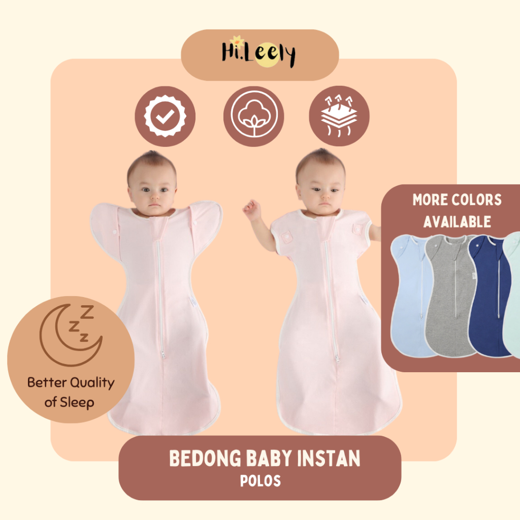 Jual [POLOS] BEDONG INSTAN BABY PREMIUM BEDONG BAYI BEDONG ZIPPER ...