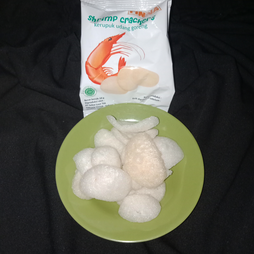 Jual FINNA Kerupuk Udang Goreng (Shrimp Crackers) 10gram | Shopee Indonesia
