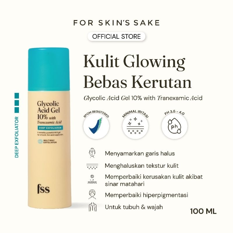 Jual FSS For Skin's Sake Glycolic Acid | Lactic Acid | Mandelic Acid ...