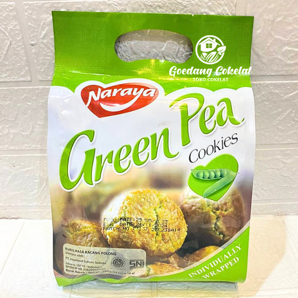 Jual NARAYA COOKIES 280gr Rasa Green Pea Yam Cheese Chocolate Peanut ...