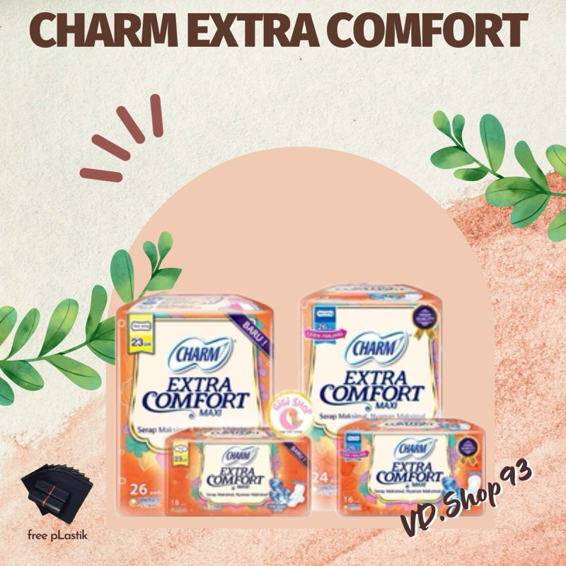 Jual CHARM EXTRA COMFORT MAXI | Shopee Indonesia