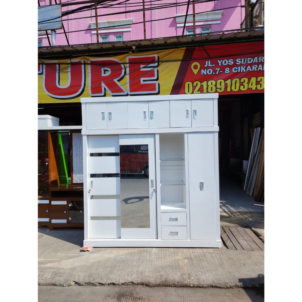 Jual LEMARI JUMBO / LEMARI MULTIFUNGSI / LEMARI PAKAIAN | Shopee Indonesia