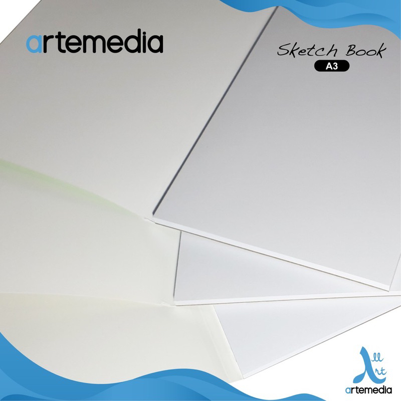 Jual Artemedia A3 Drawing Paper Pad Sketchbook Kertas Gambar | Shopee ...