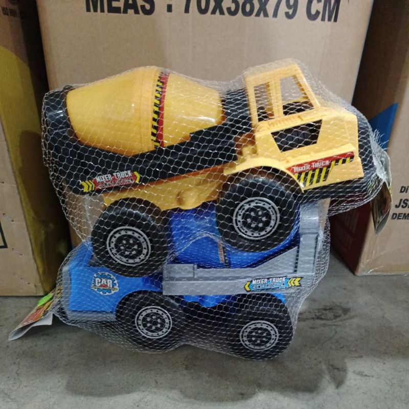 Jual Mainan mobil truk molen pengaduk semen AK 31 | Shopee Indonesia