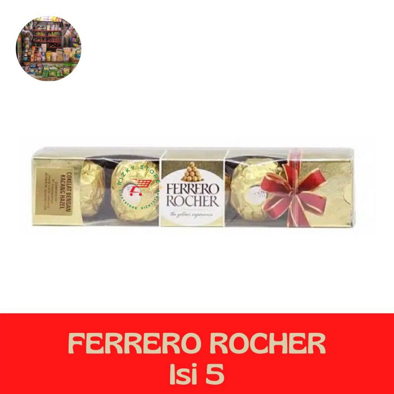 Jual Ferrero rocher isi 5pcs exp juni 2025 | Shopee Indonesia