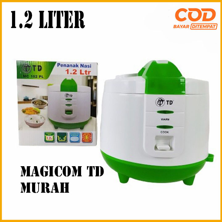 Jual Rice cooker magic com TD/omicko 1,2 liter penanak nasi Serbaguna mantap | Shopee Indonesia