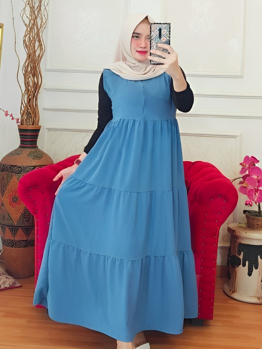 Jual Basic Inner Tiga Susun Mayung | Baju Cewek Kekinian | Crinkle ...