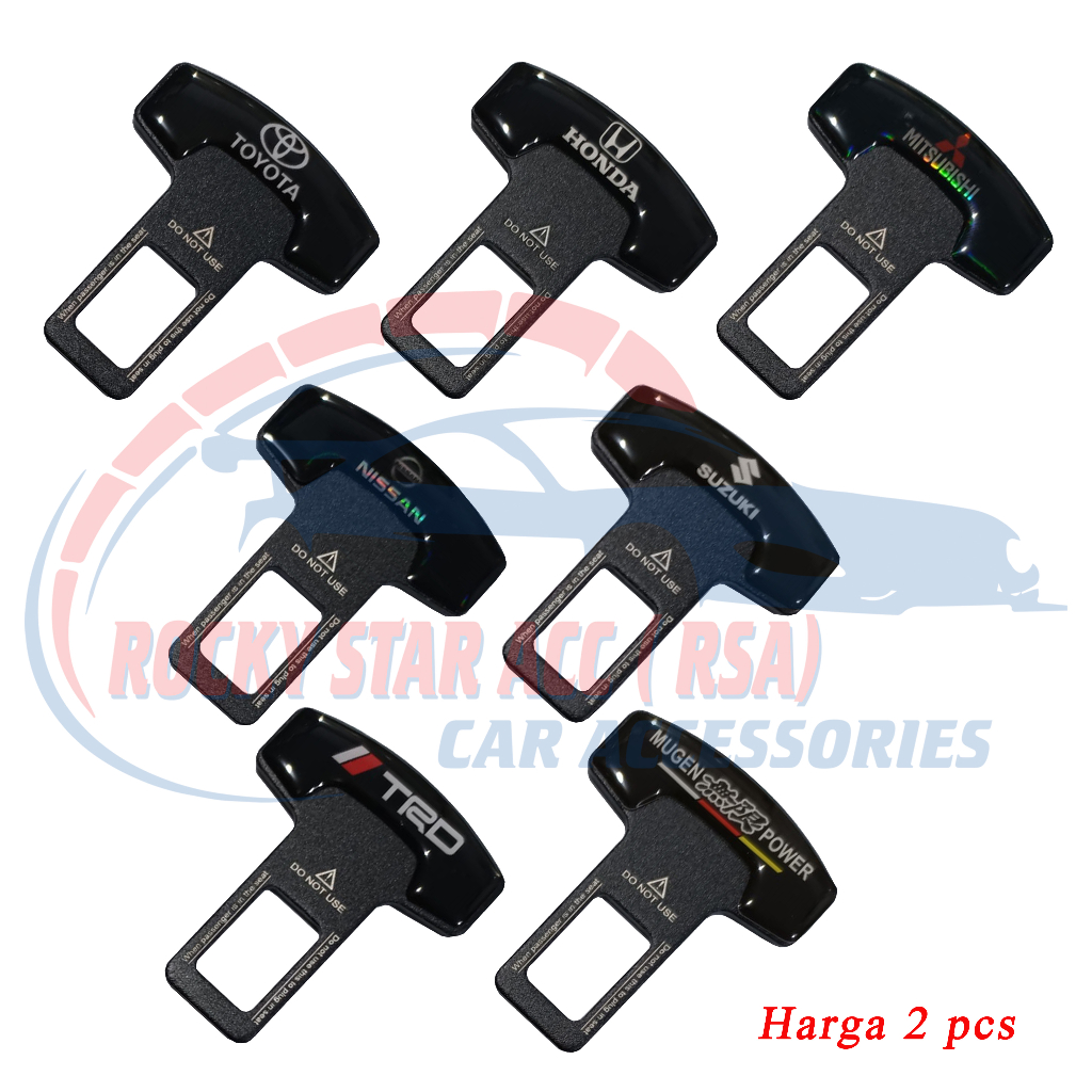 Jual Colokan safety belt buzzer mobil / Colokan sabuk pengaman mobil 1 ...