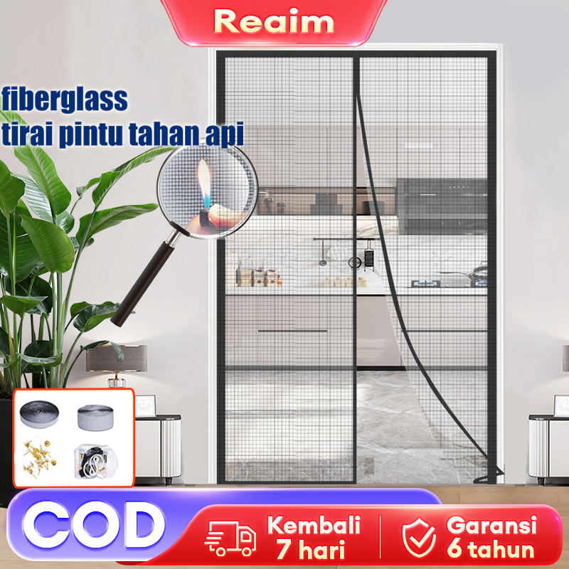 Jual Tirai Magnet (Fiberglass) 90x210cm Premium Mesh Tidak mudah ...