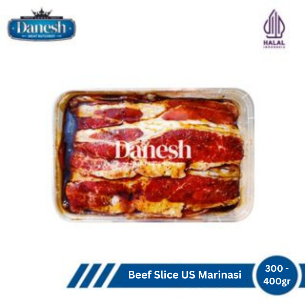 Jual Beef Slice Marinasi Daging Sapi Marinasi Frozen Food Halal ...