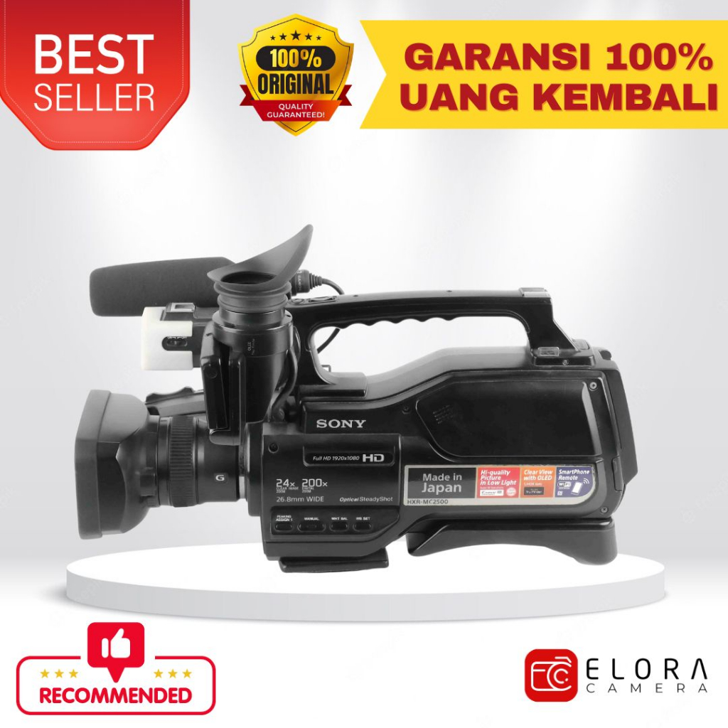 Jual Sony HXR-MC2500/ Sony HXR MC2500 | Shopee Indonesia